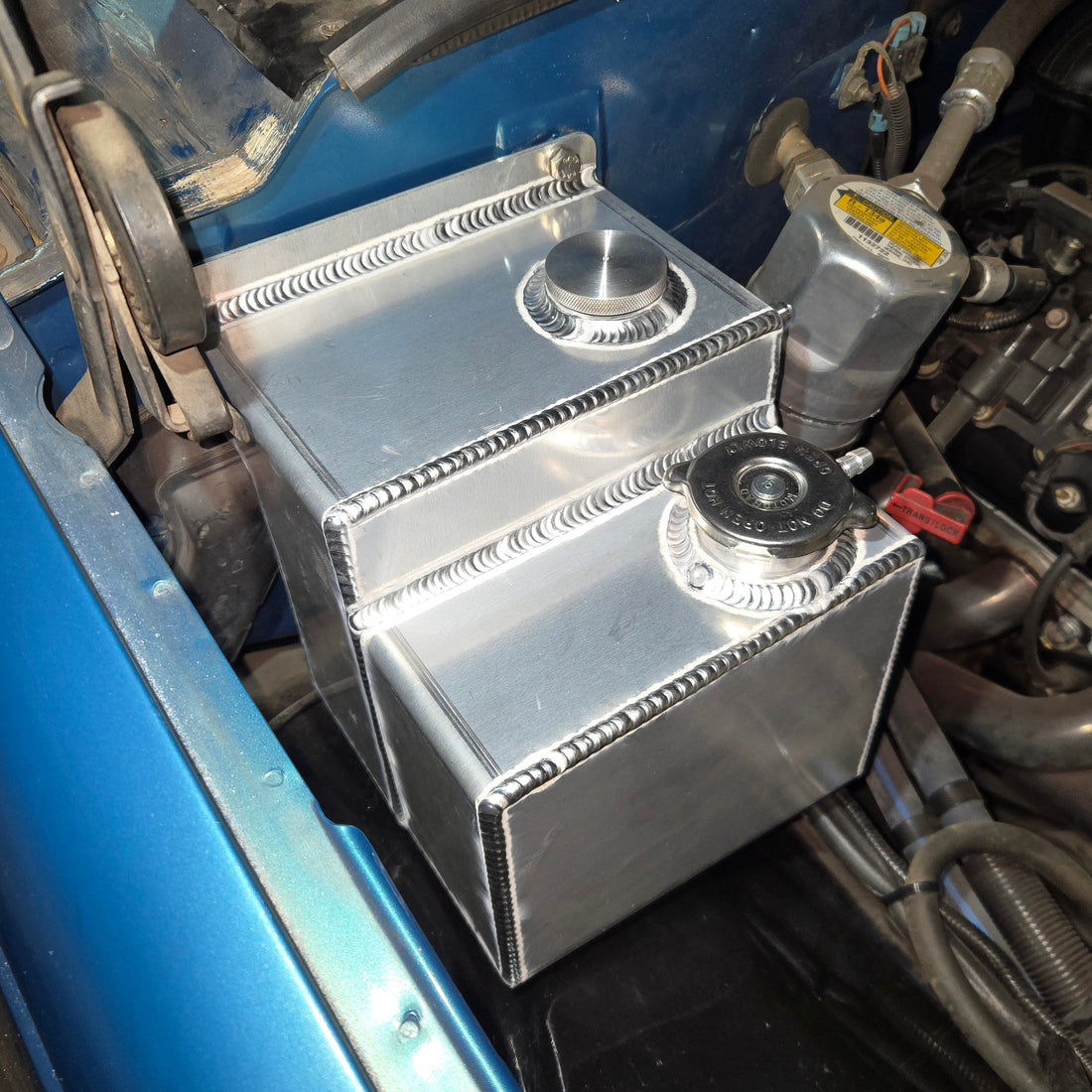 1988-1998 GMT400 Coolant/Intercooler Combo Tank – Kloc Fabrication